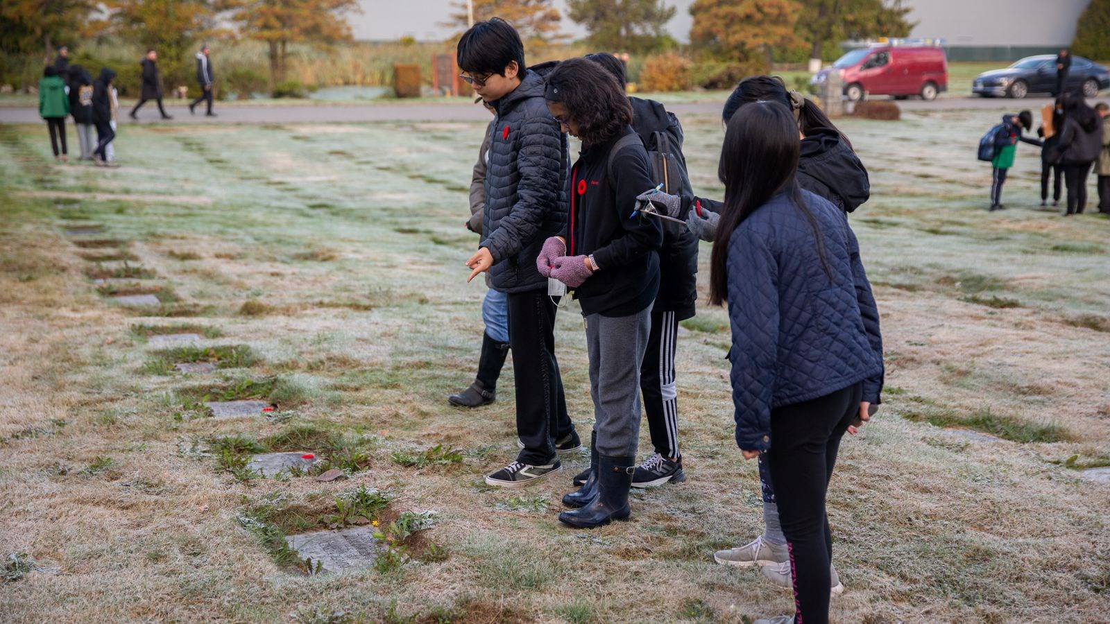 Erma Stephenson students honour veterans with No Stone Left Alone ...